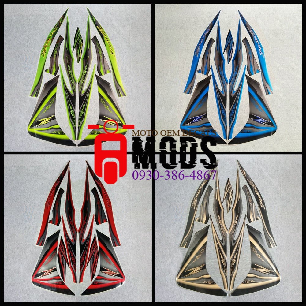 YAMAHA VEGA FORCE 2010 Stock Decal/Sticker | Shopee Philippines