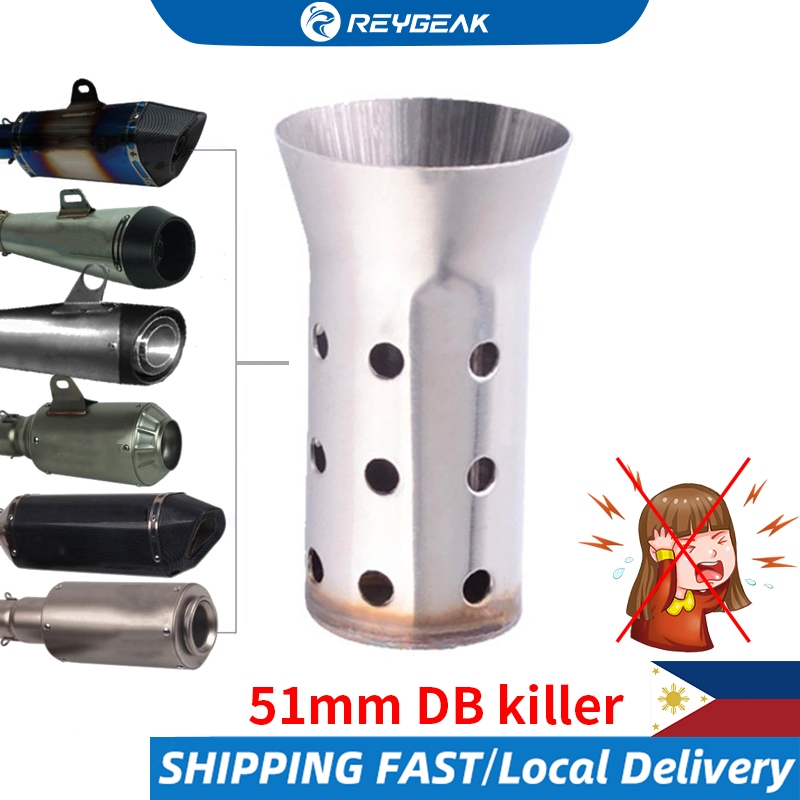 db killer 51mm Universal Muffler Exhaust Motorcycle Pipes with DB ...