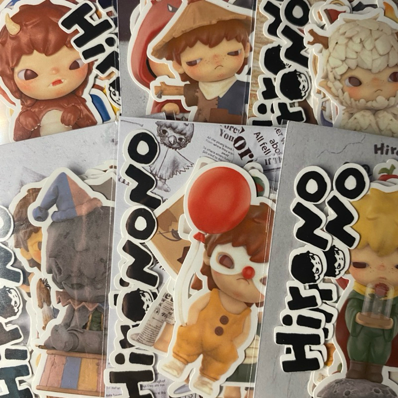 Hirono Sticker Pack | Pop art | Vinyl Sticker | WaterProof | Printara ...