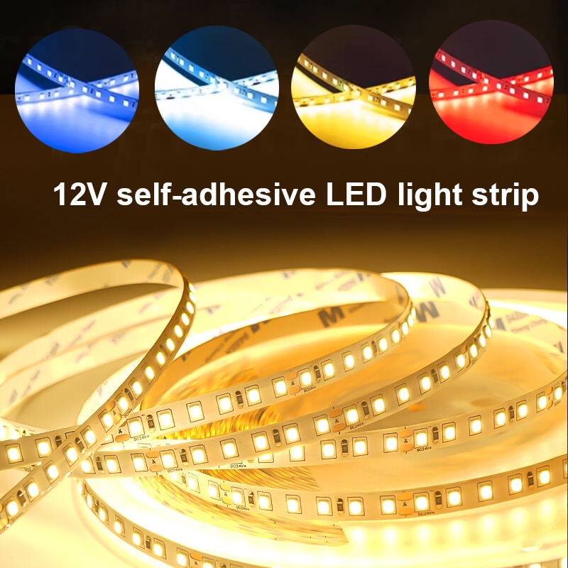 12V 2835 Strip 5m Tape Light Ribbon 120 LED SMD paste Home Decor ...