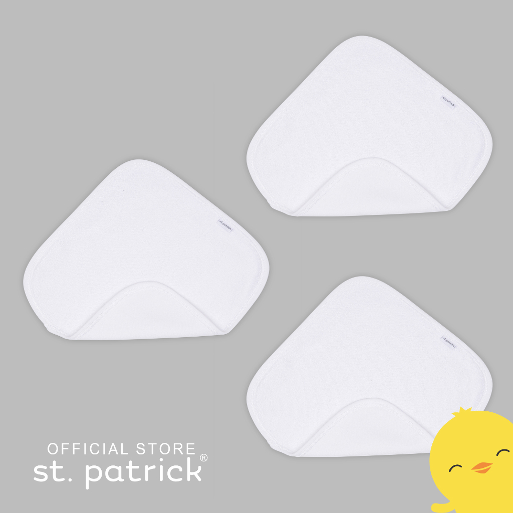 St. Patrick® Washcloth (Pack of 3) - Small Towel / Towelette | Shopee ...