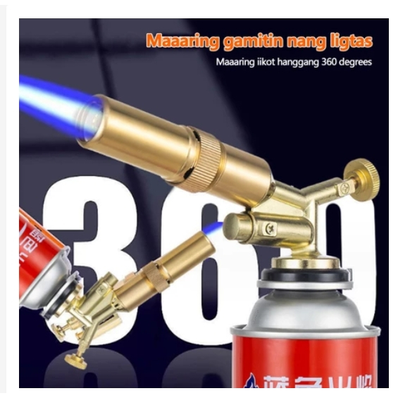 Torch Butane Flame Butane Burner Outdoor Camping Lighter Flamethrower ...