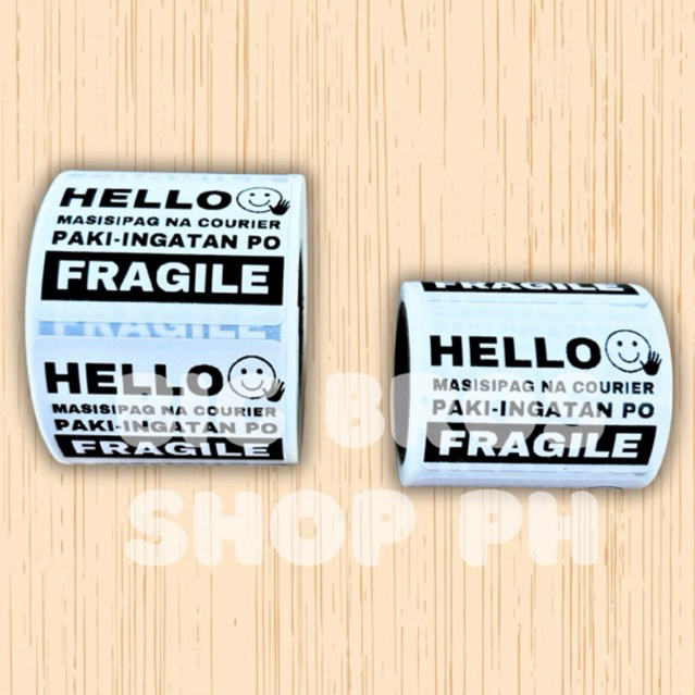 Tagalog Word for Fragile Thermal Sticker - Water Proof Sticker for ...