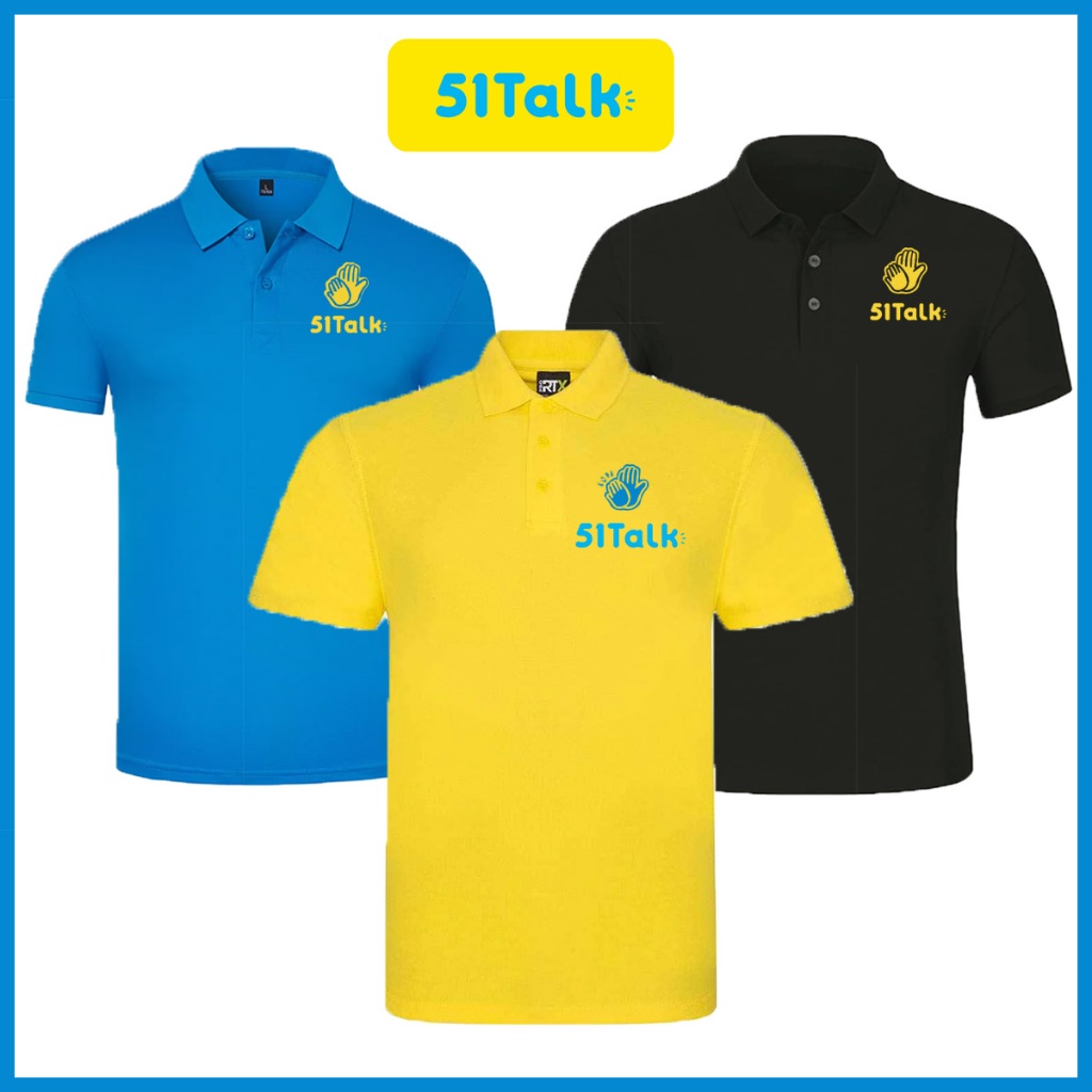 51 Talk Polo Shirt High Quality Print and Fabric | Shopee Philippines