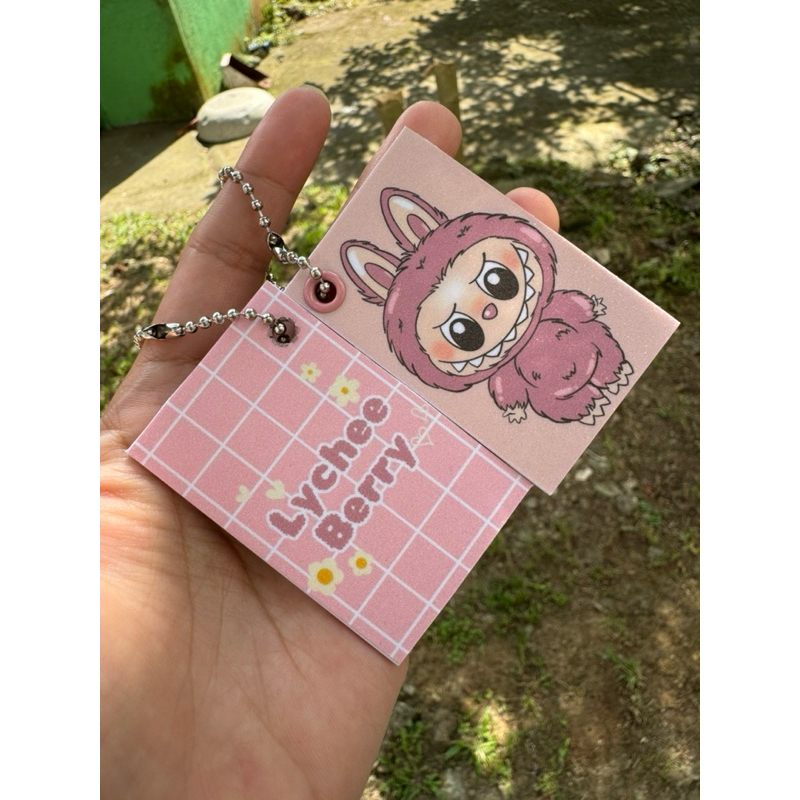 Labubu keychain made of sintra board | Shopee Philippines
