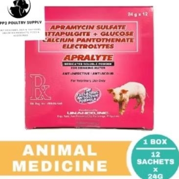 APRALYTE 24 grams FOR PIG ANTI-SCOUR (1 BOX) | Shopee Philippines