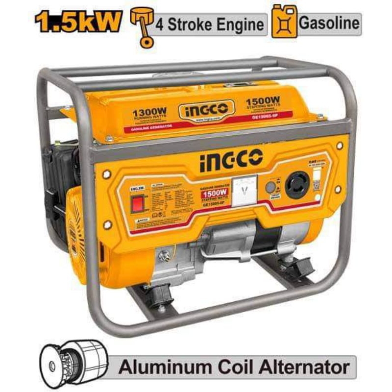 Ingco Gasoline Generator 4 stroke engine | Shopee Philippines
