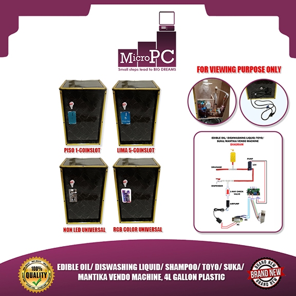 MICRO PC EDIBLE OIL/ DISWASHING LIQUID/ SHAMPOO/ TOYO/ SUKA/ MANTIKA ...
