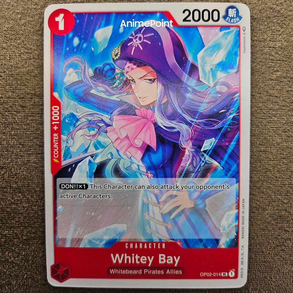 One Piece TCG [ENGLISH] OP02-014 UC Whitey Bay [ENGLISH VERSION] | Shopee Philippines