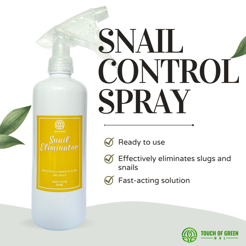 SNAIL ELIMINATOR SPRAY 500ml - Effectively eliminates Snails and Slugs ...