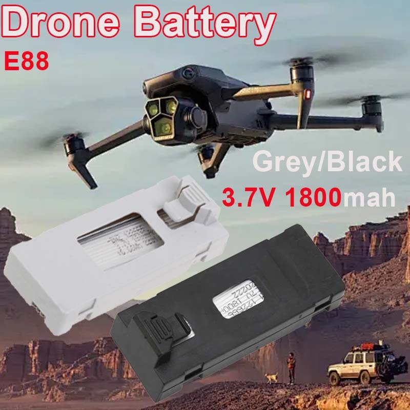 Drone Battery 3.7V 1800mAh Rechargeable Lithium Battery LiIon Battery ...