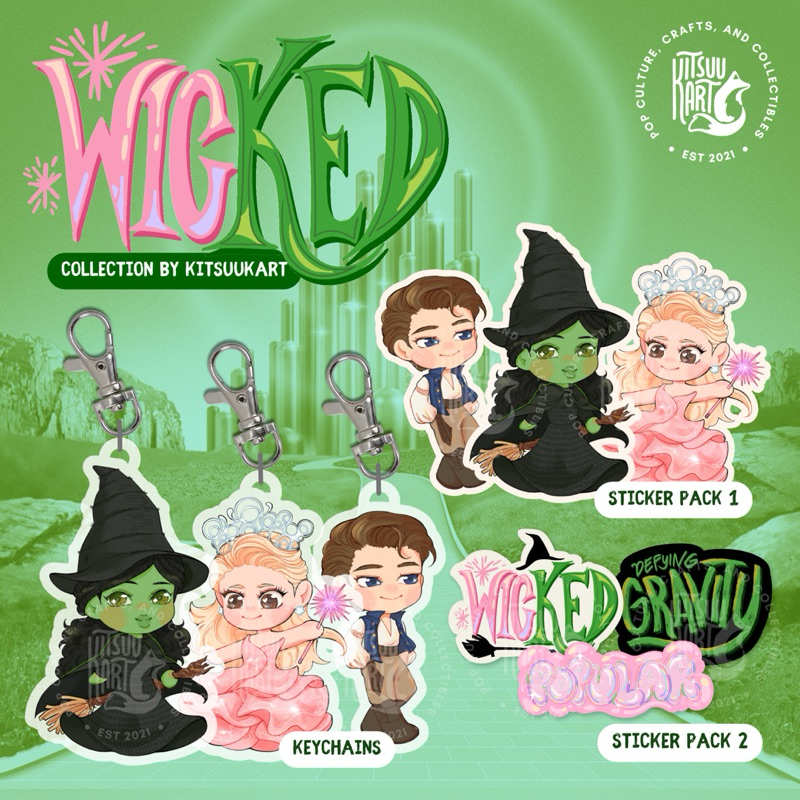 WICKED Fan Merch Collection Gift Stationery Apparel | WICKED COLLECTION ...