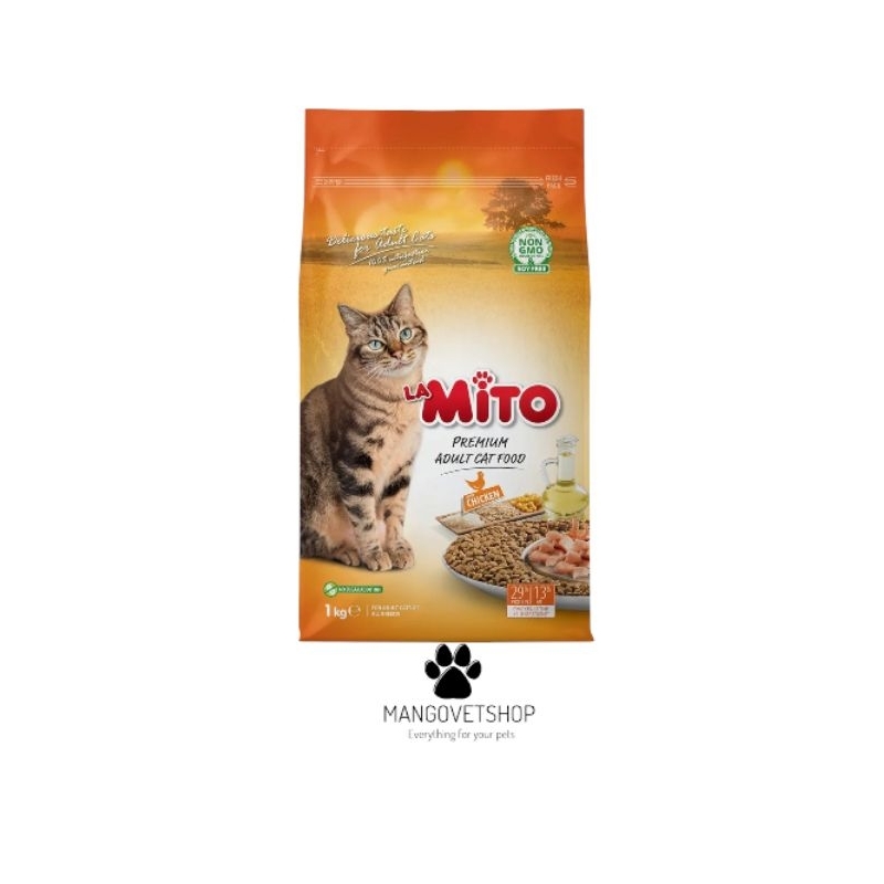 La Mito cat food 1kg Original Packaging | Shopee Philippines