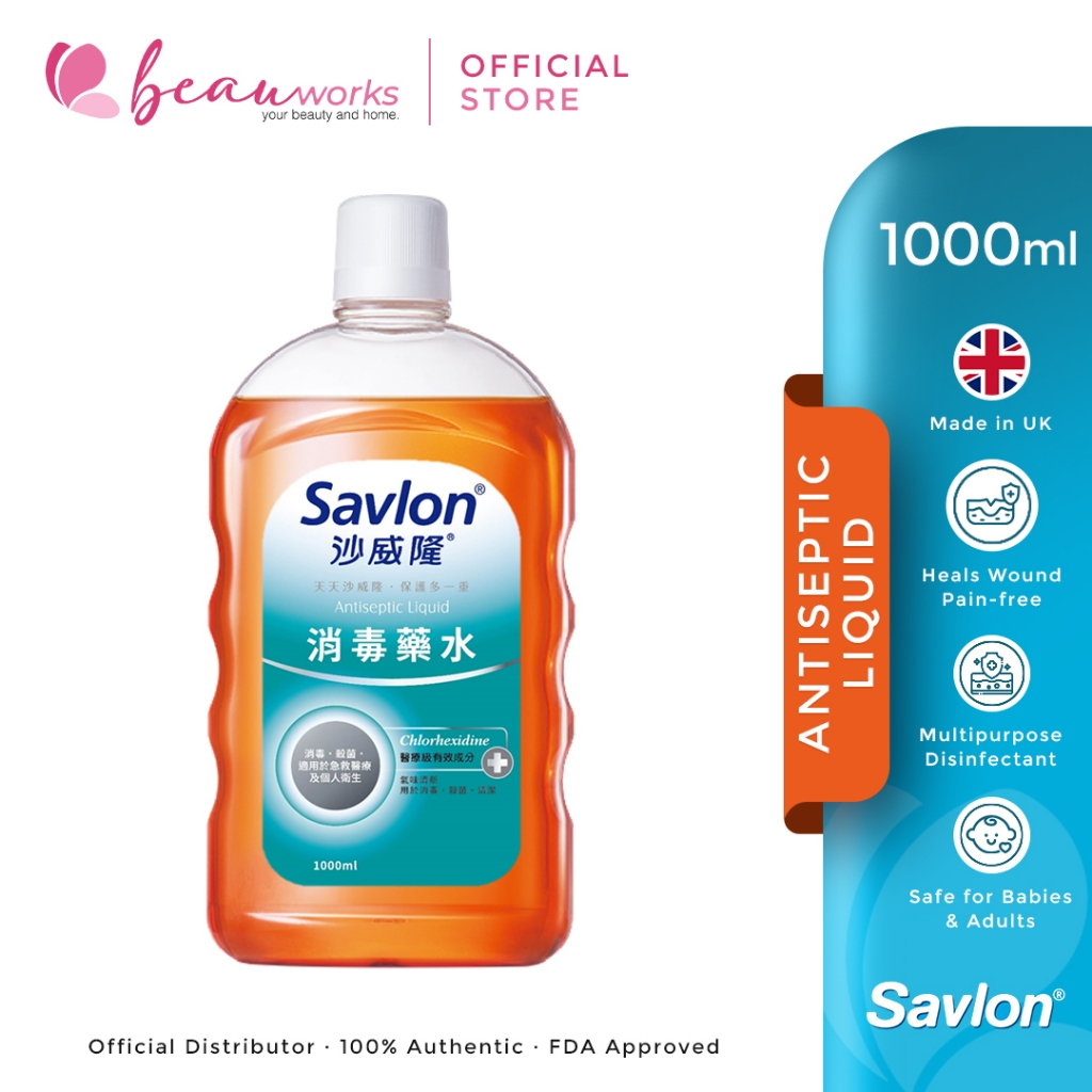Savlon Antiseptic Liquid (1,050G each) | Shopee Philippines