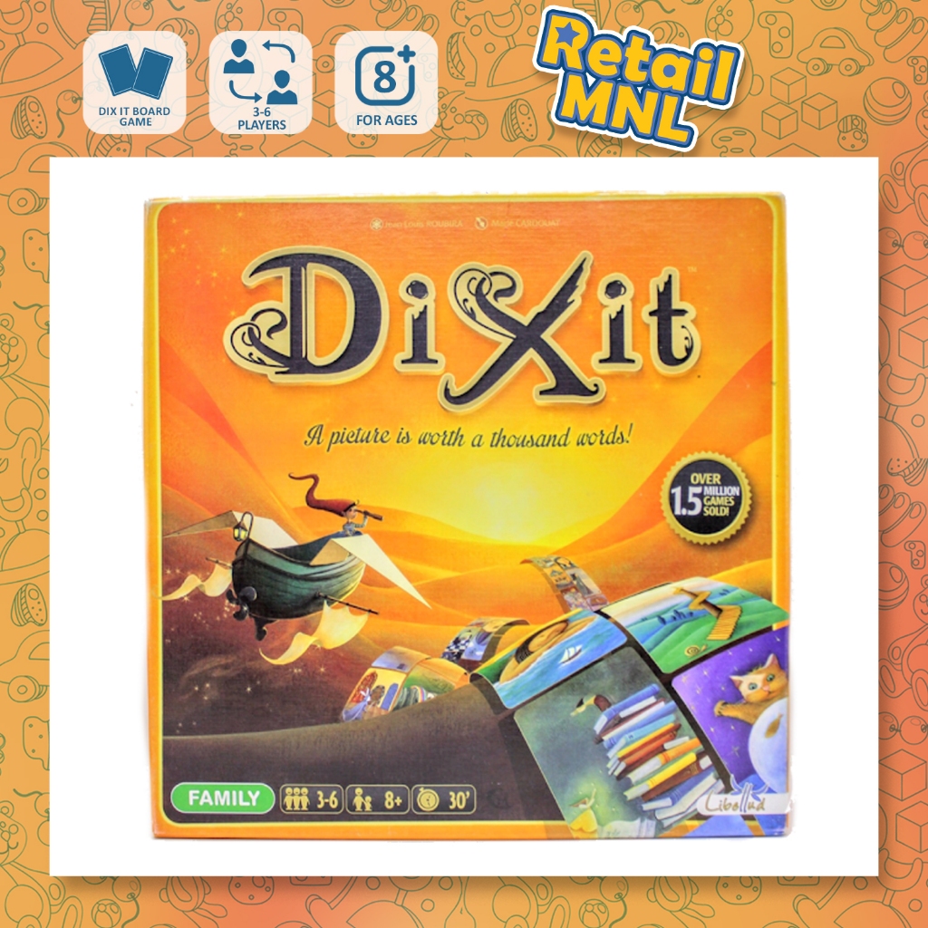 Retailmnl Dix It Board Game Family Fun Unleashed Toys | Shopee Philippines