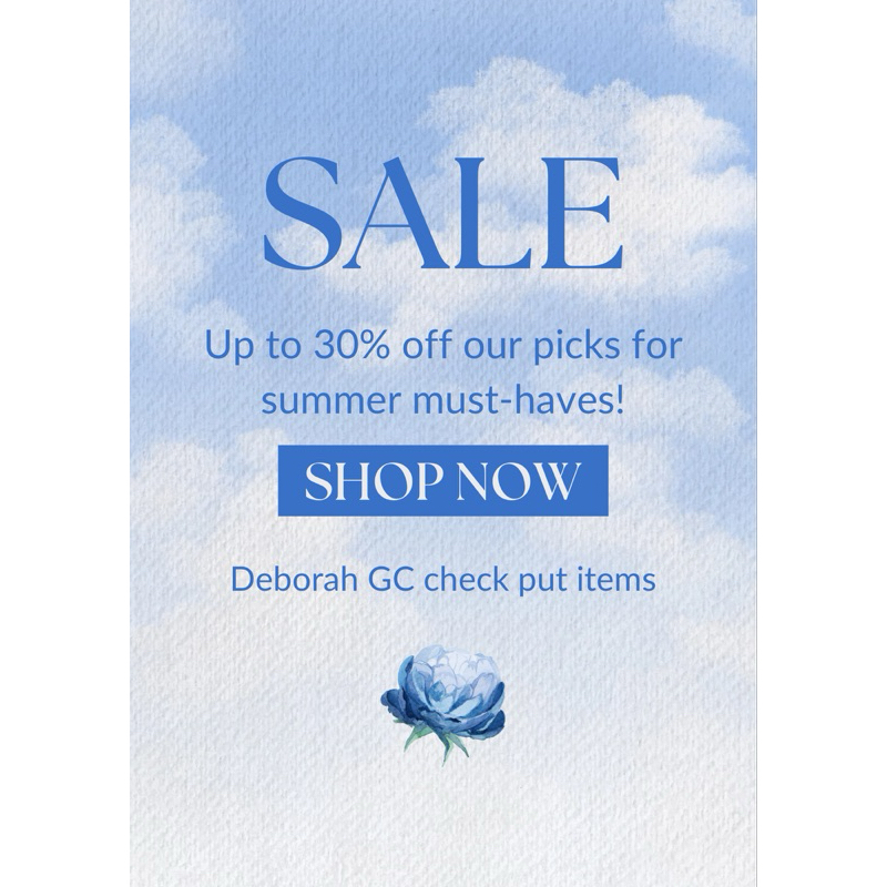 Deborah GC mix items CO | Shopee Philippines