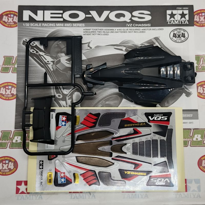 Tamiya Neo VQS Fit to FM / CFM cowl only with sticker | Shopee Philippines