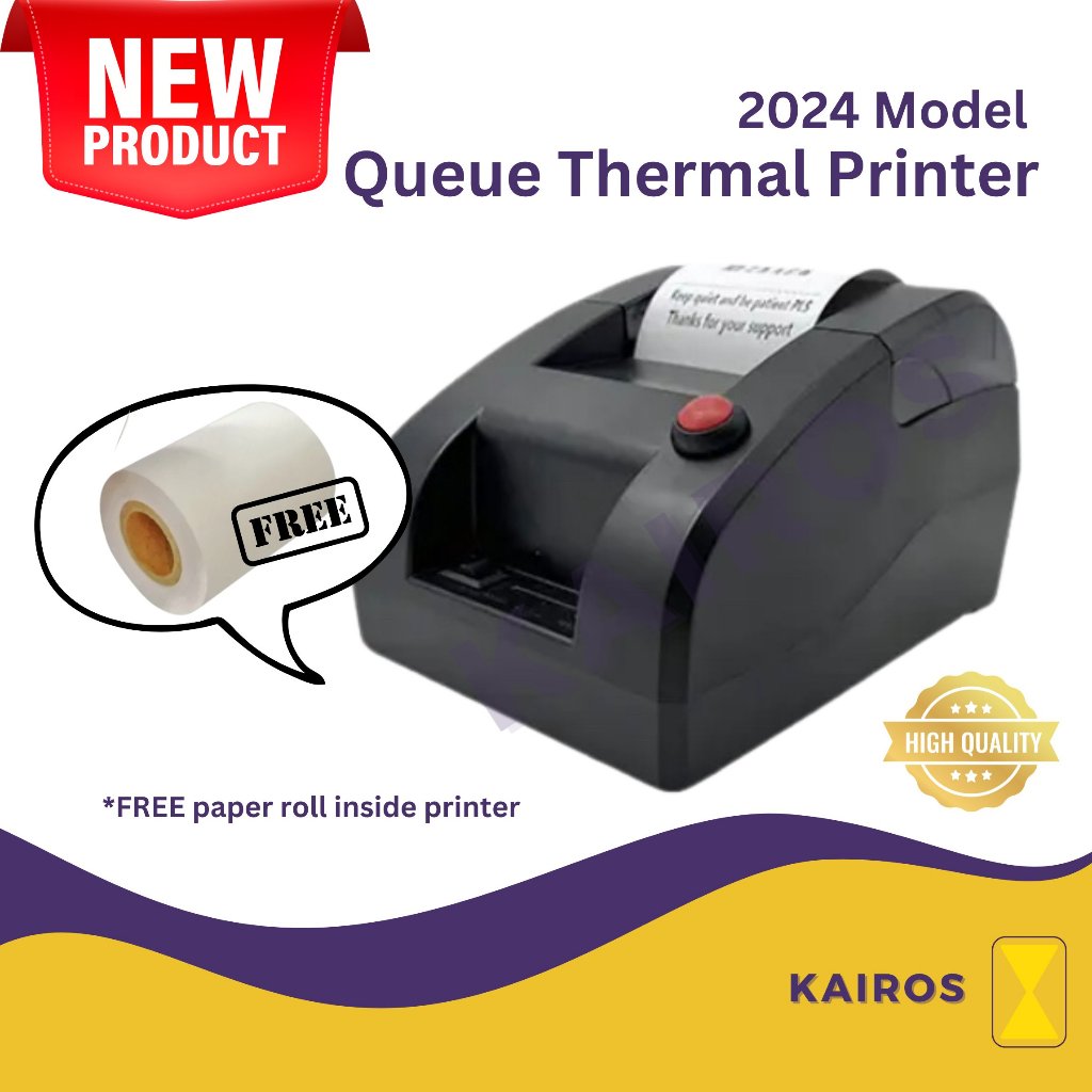 Queue Thermal Printer, Queue Number Printer, Number Ticket Printer ...