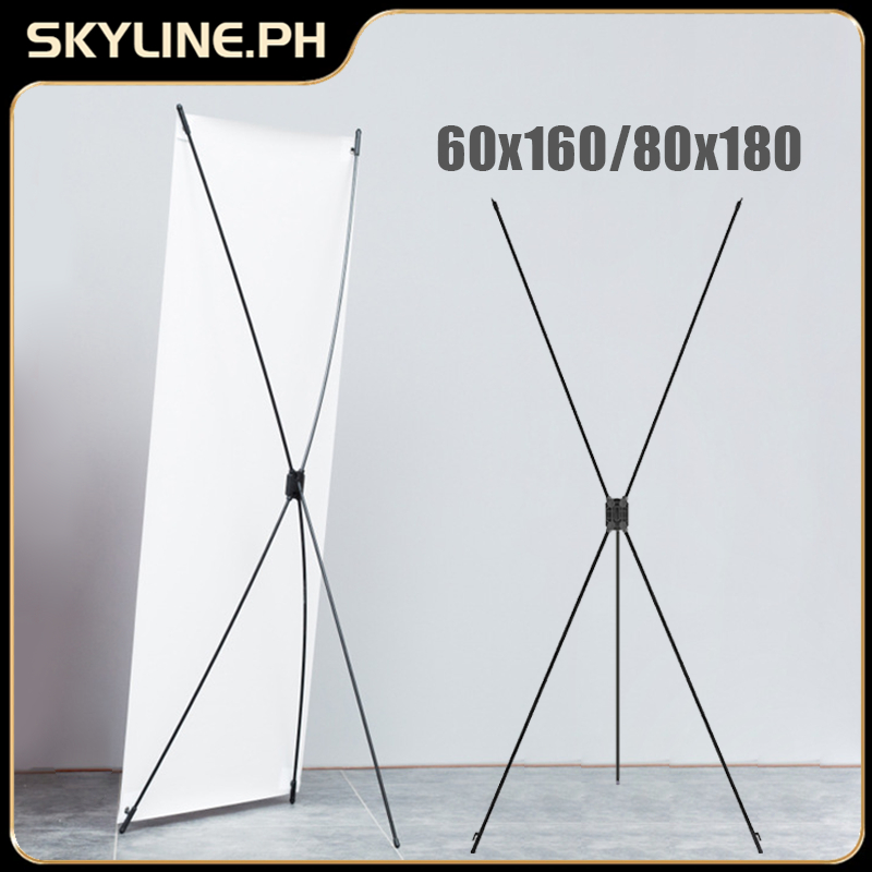 X Stand Banner Tarpaulin Stand Foldable Poster Display Stand For ...