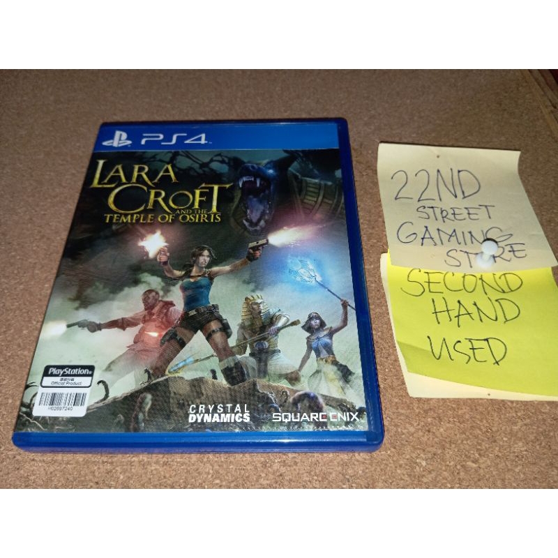 PS4 LARA CROFT AND THE TEMPLE OF OSIRIS R3/ASIA | Shopee Philippines