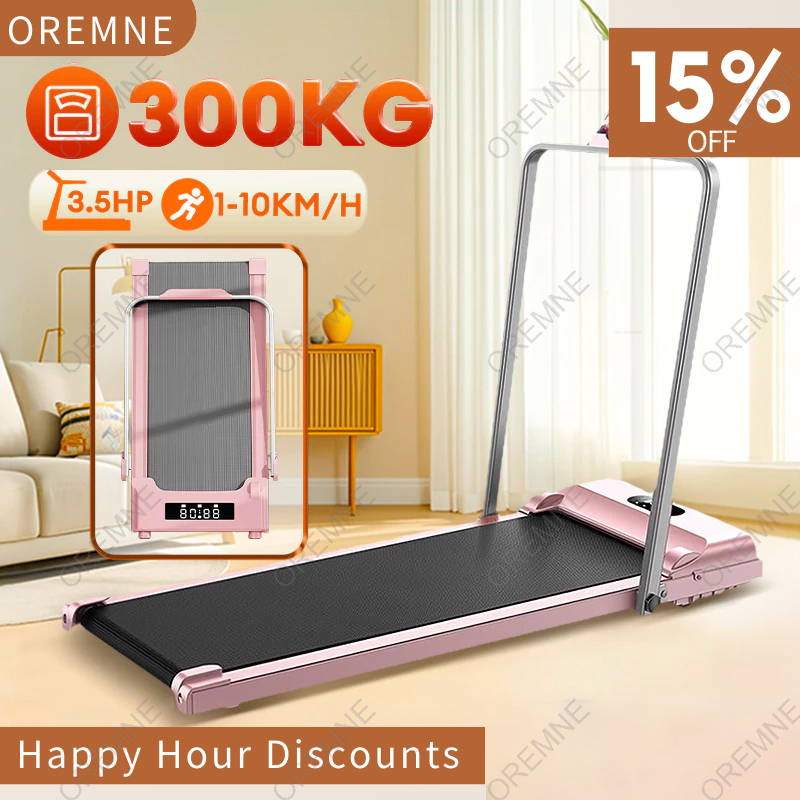 OREMNE 4.0HP Treadmill Foldable Electric Treadmill Heavy Duty Home ...