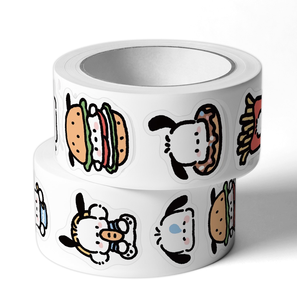cartoon design sticker for 500pcs 1 roll for gifting wrapping sanrio ...