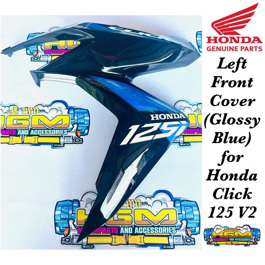 LEFT SIDE FRONT COVER (BLUE) 2020 MODEL HONDA CLICK 125i V2 | 64600-K60 ...