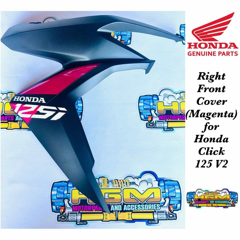 RIGHT SIDE FRONT COVER (MAGENTA) 2020 MODEL HONDA CLICK 125i V2 | 64500 ...