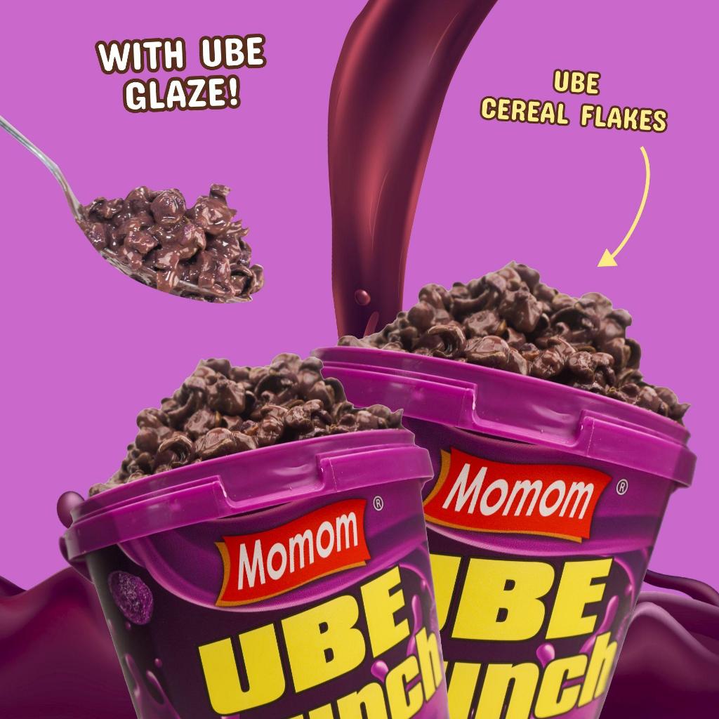 Momom Food Chocolate Krunch, Crunchy Cereal Snack with Chocolate Glazed ...