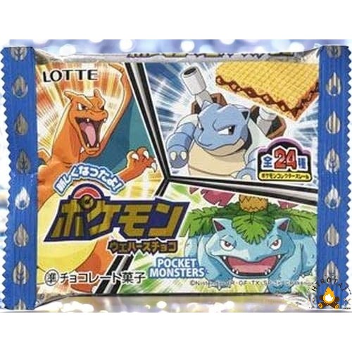 Lotte Pokemon Wafer Chocolate 1 Piece | Shopee Philippines