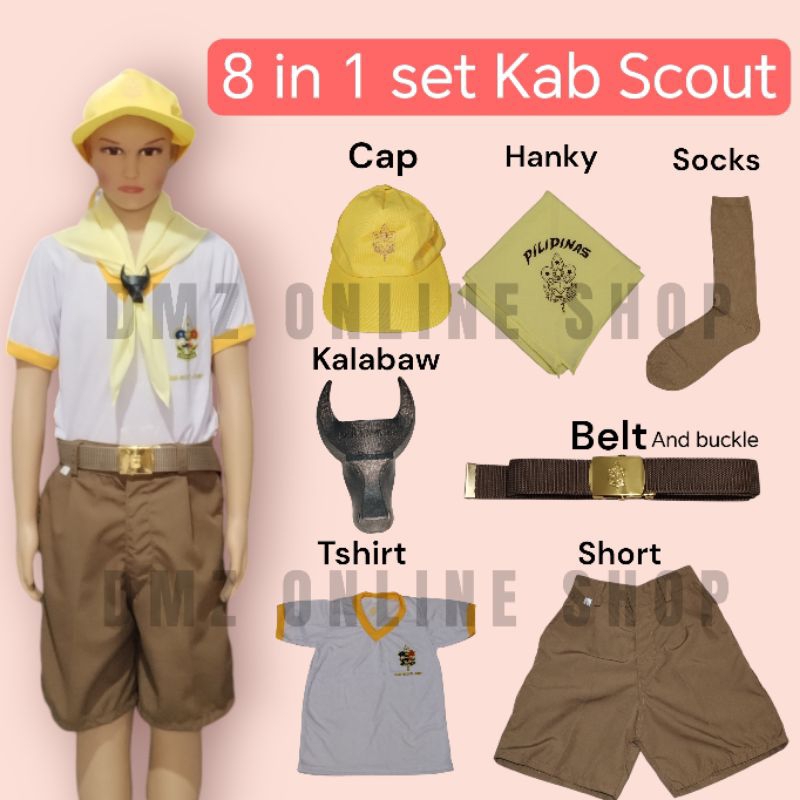 8 in 1 KAB SCOUT TYPE B COMPLETE SET | Shopee Philippines