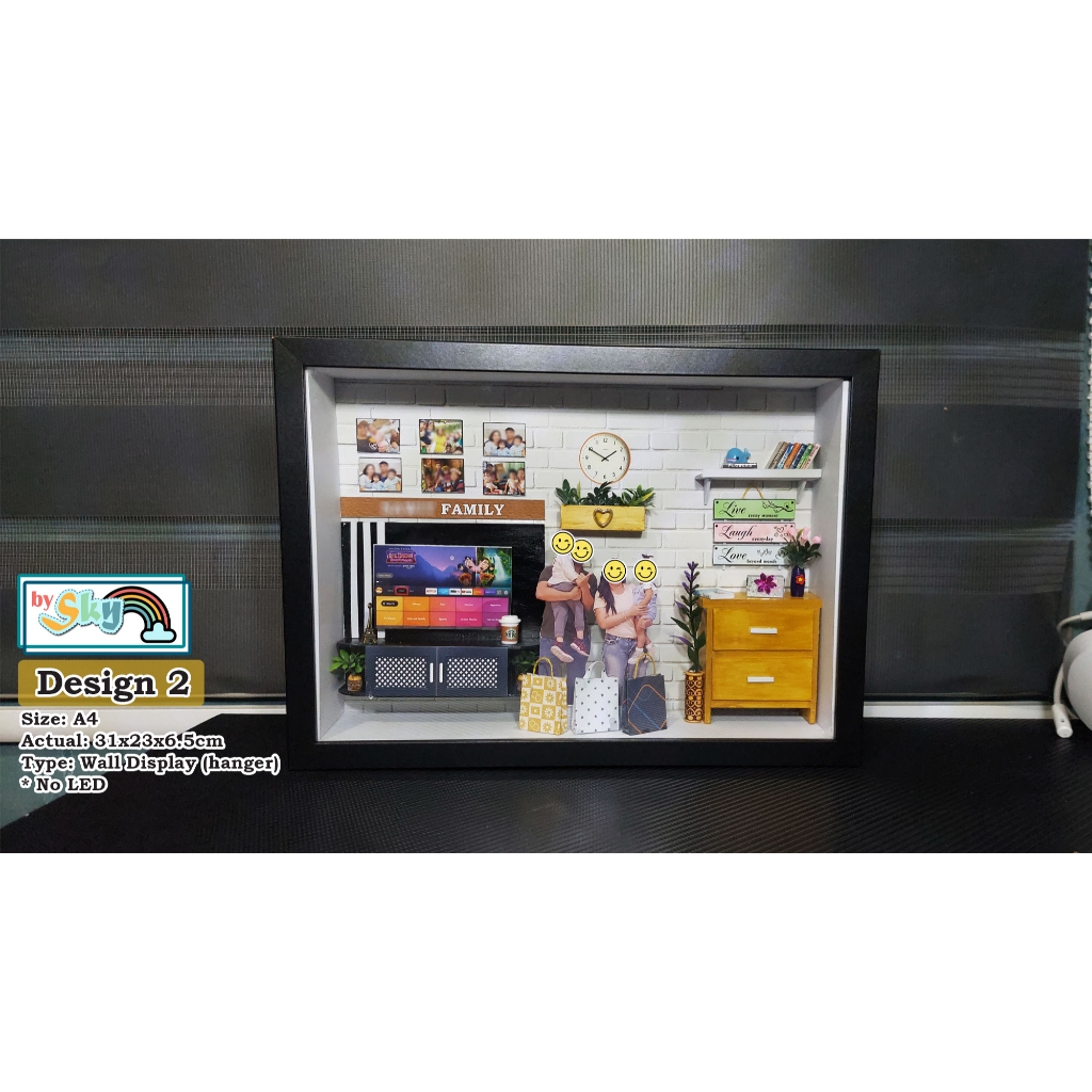 Diorama / Miniature 3D Photo Frame | Shopee Philippines