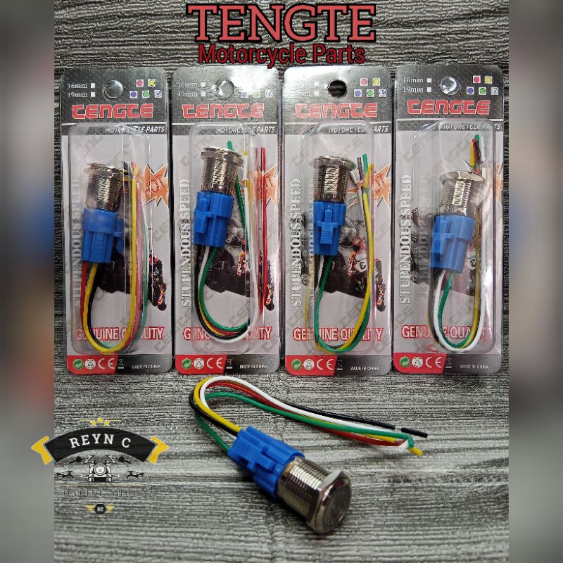 TENGTE | Halo Switch Motorcycle Button Switch 12V w/ Stupendous Speed ...