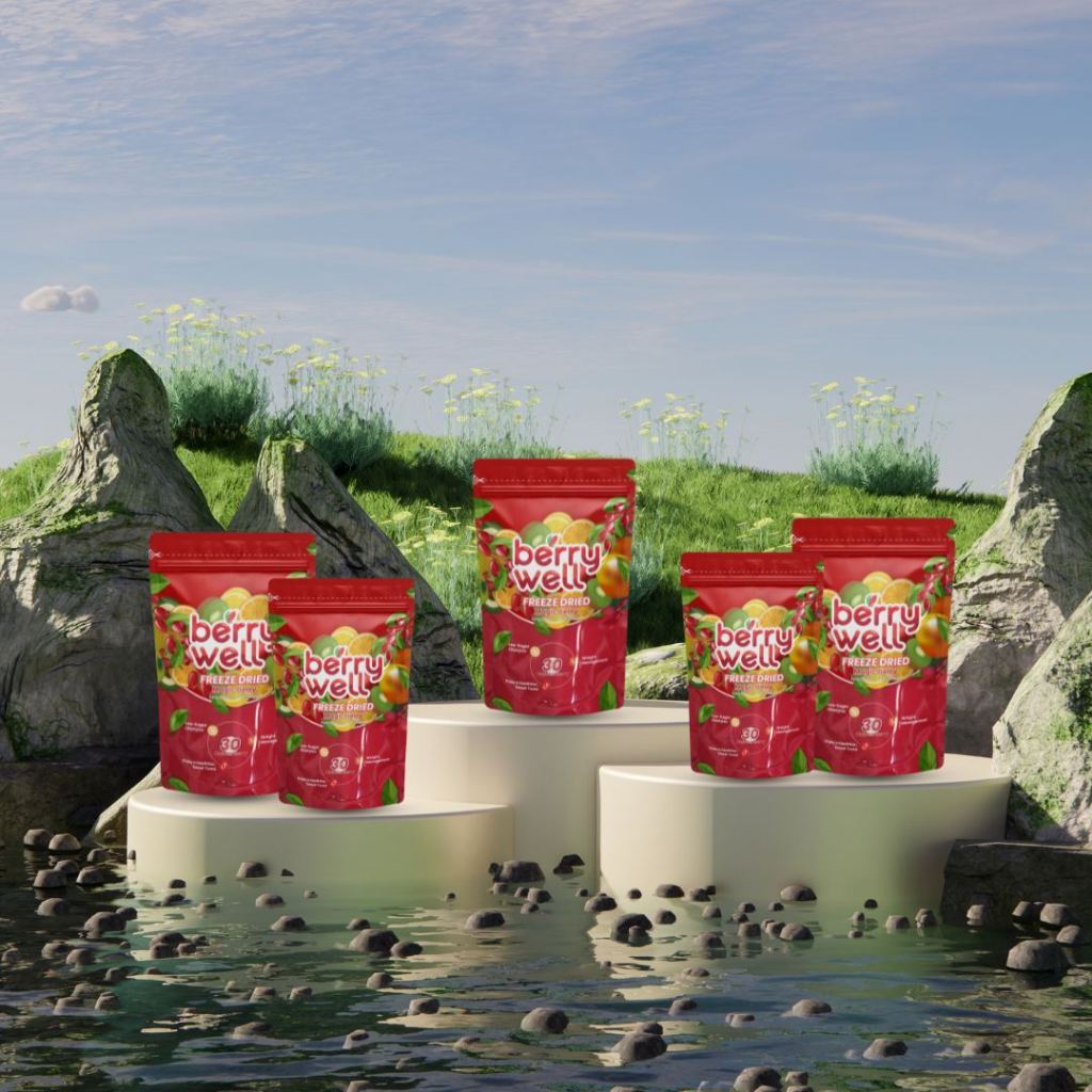 3 pouch of Berrywell Freeze Dried Magic Miracle Berry make all sour and ...