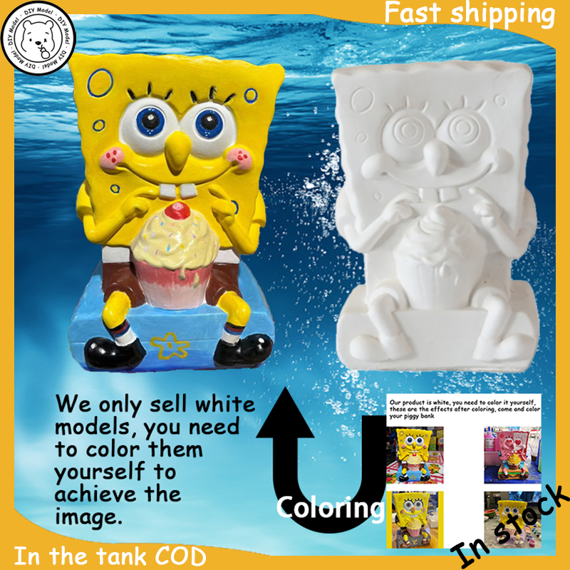 DIY coloring piggy bank Art for kids Creative Graffiti Color arts and ...