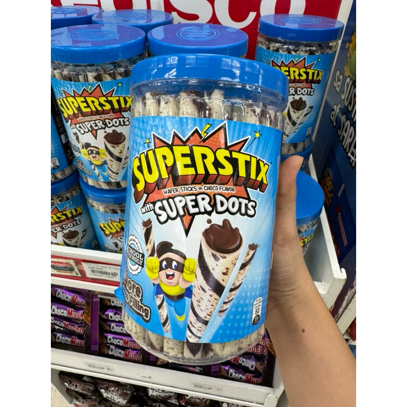 SUPER STIX, (352grams) WAFER STICKS CHOCO FLAVOR | Shopee Philippines