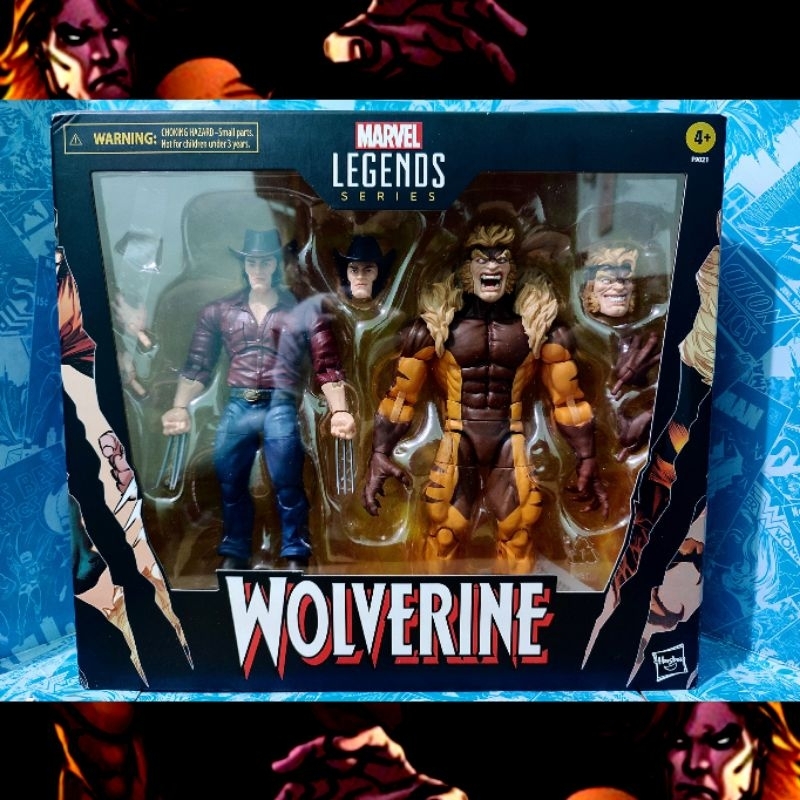 Marvel Legends Wolverine 50 Years 2pack (Wolverine/ Sabertooth) / MOC ...