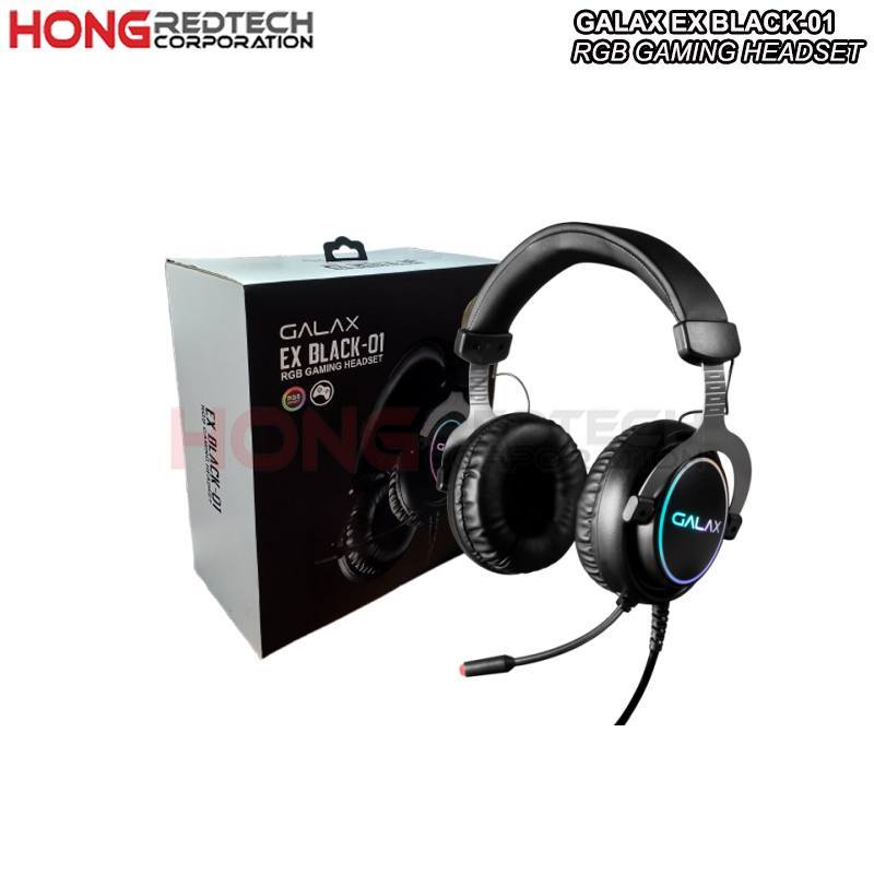 GALAX EX BLACK-01 GAMING HEADSET | Shopee Philippines
