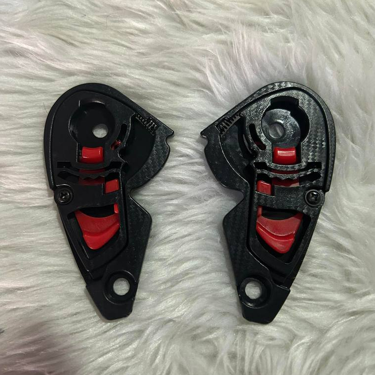 HELMET LENS MECHANISM/LOCK Set SPYDER Recon / ZEBRA 838 / RXR 691A ...