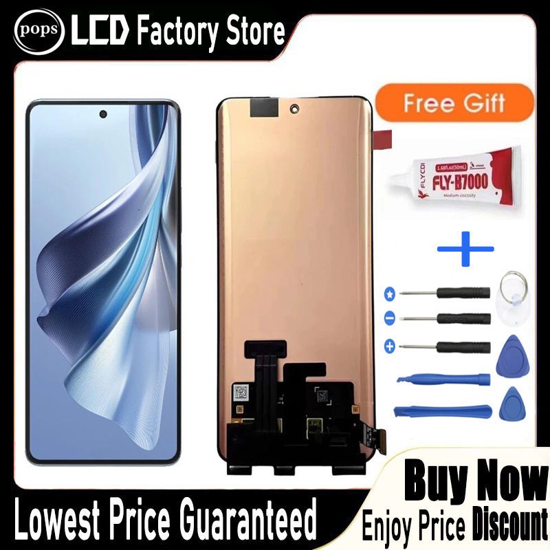 OPPO OLED LCD OPPO Reno 10 Reno 8T OLED Digital Touch Screen Display ...
