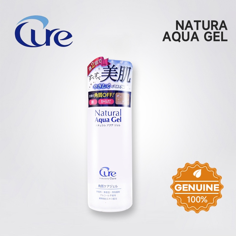 Japan Cure Natural Aqua Gel 250g Exfoliating Peeling Gel For Face ...