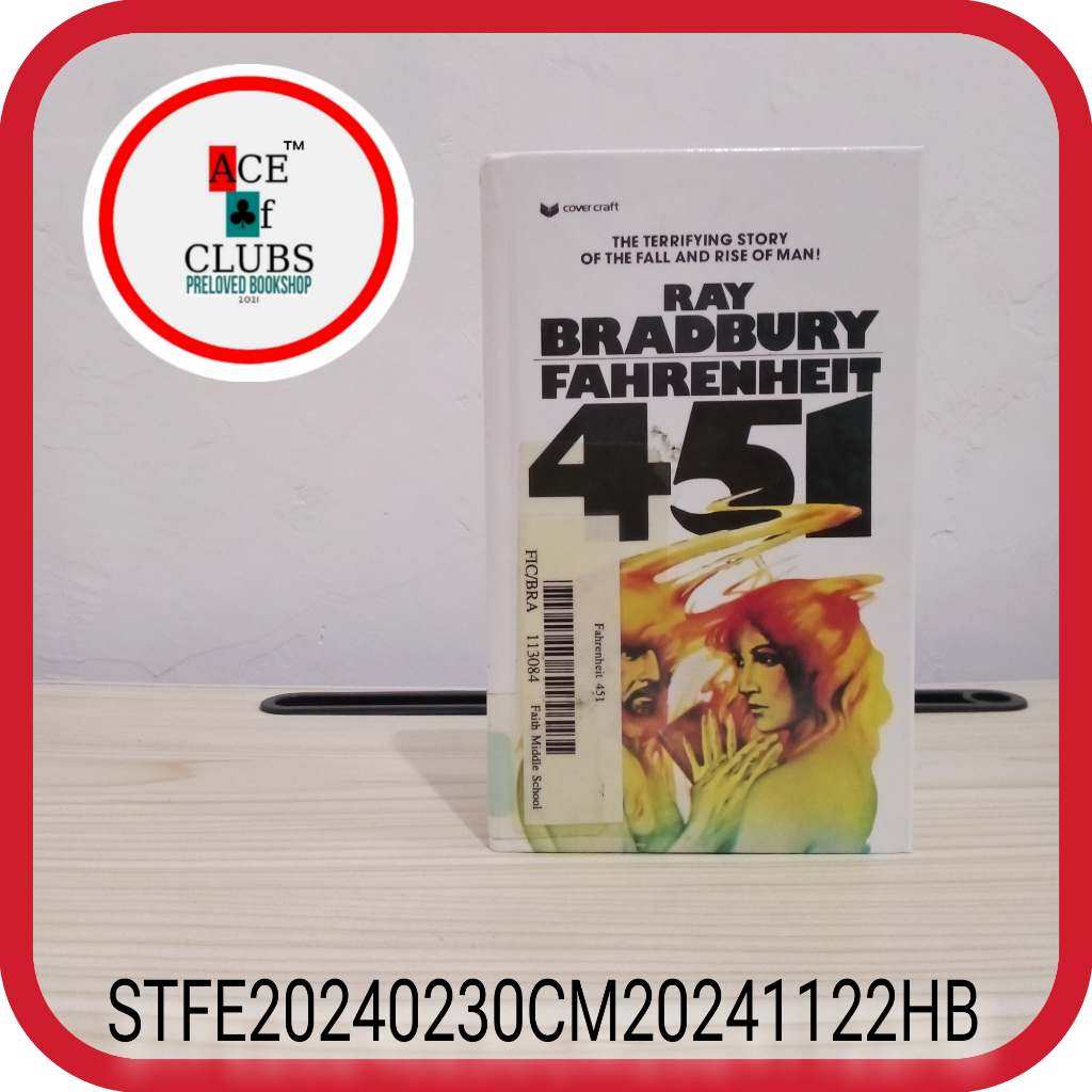 Ray Bradbury Novel Fahrenheit 451 (Preloved/Used) | Shopee Philippines