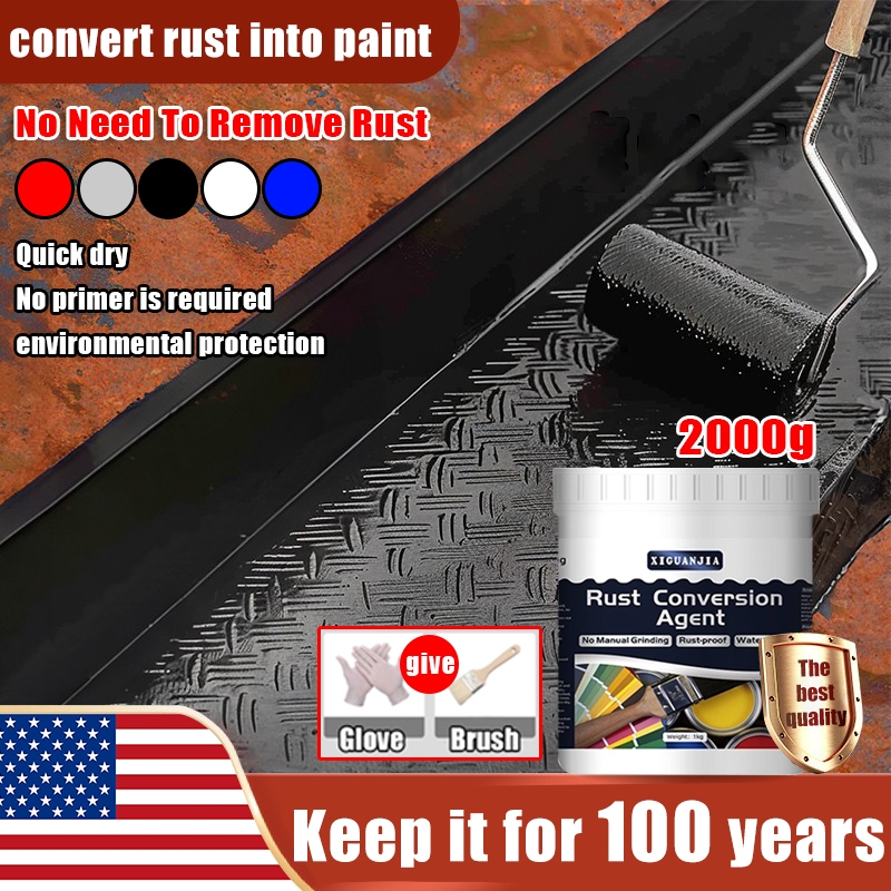 Rust paint for metal Converts rust metal steel prevent mold Waterproof ...