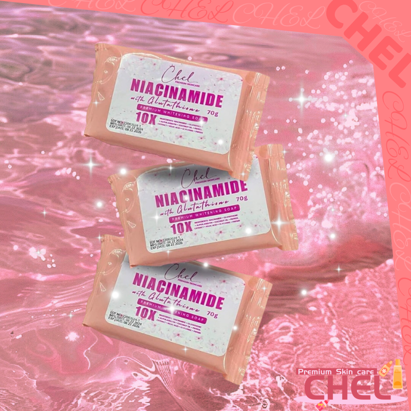 CHEL PREMIUM SKINCARE PH Niacinamide with Glutathione Soap (DAVAO ...