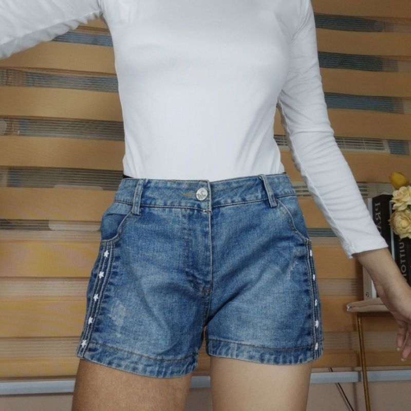 Preloved Denim Shorts by Succeneth Ph | Shopee Philippines