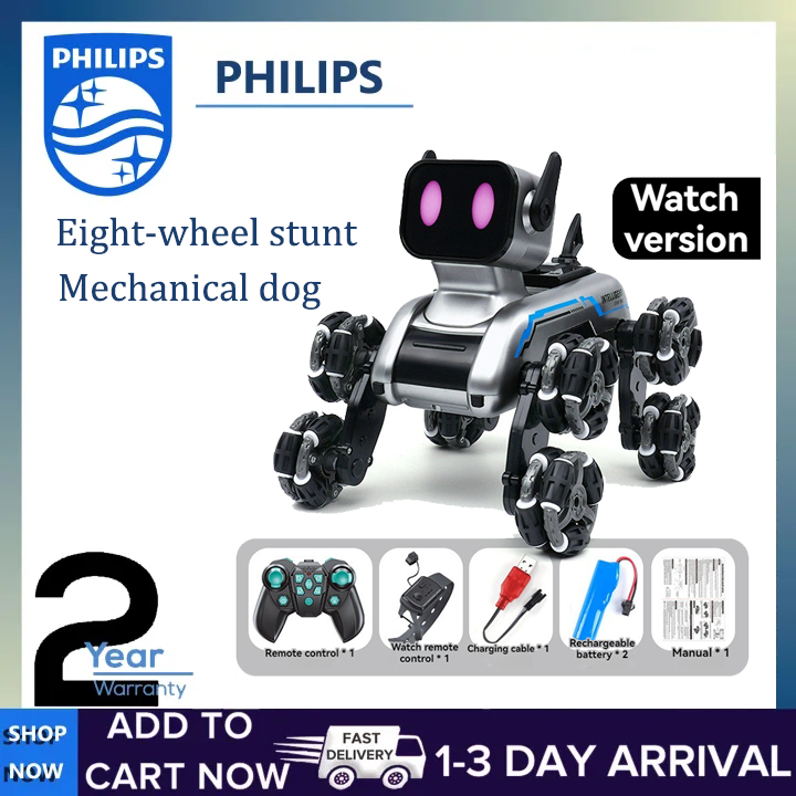 PHILIPS Robot Toy Car Electric Remote Control Toy Dog Intelligent ...