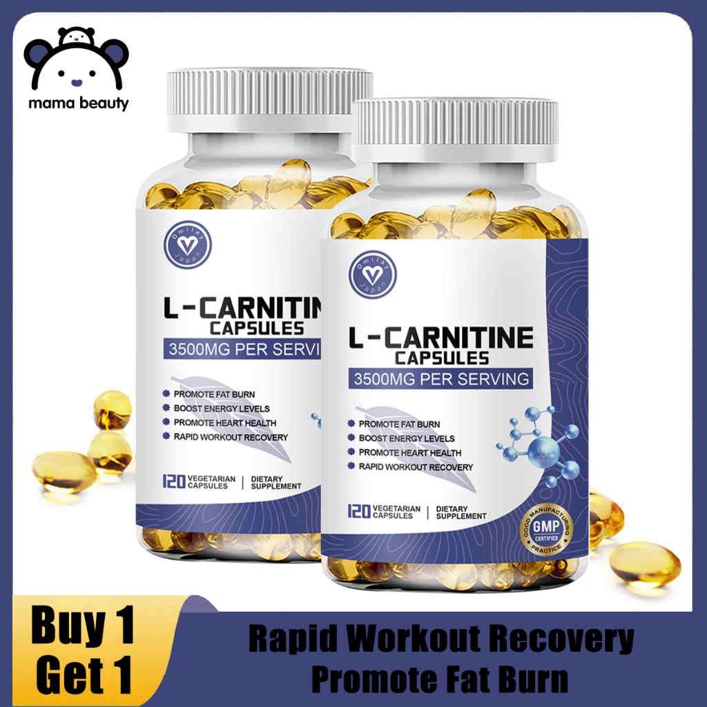 MAMA BEAUTY L Carnitine Capsule Fat Burner Supplement Support Boost ...