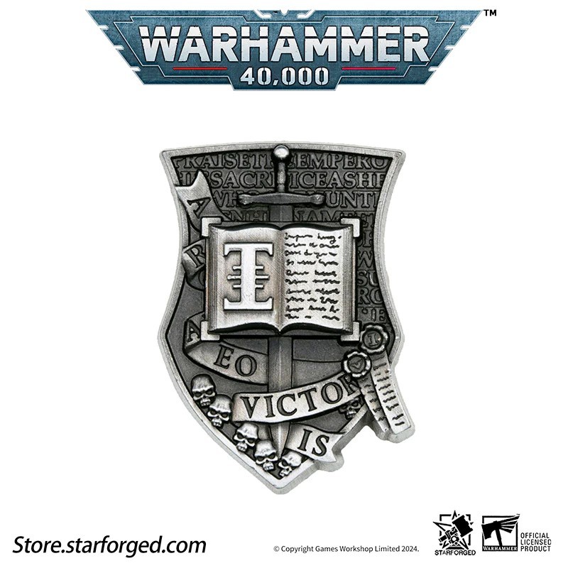 Starforged Warhammer 40K Chapter Icon Badge Pin - Grey Knights | Shopee ...