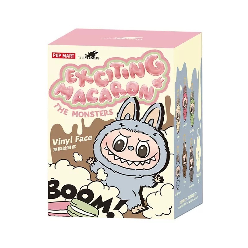 Fake Labubu V1 Doll Blind Box Exciting Macaron The Monsters Labubu ...