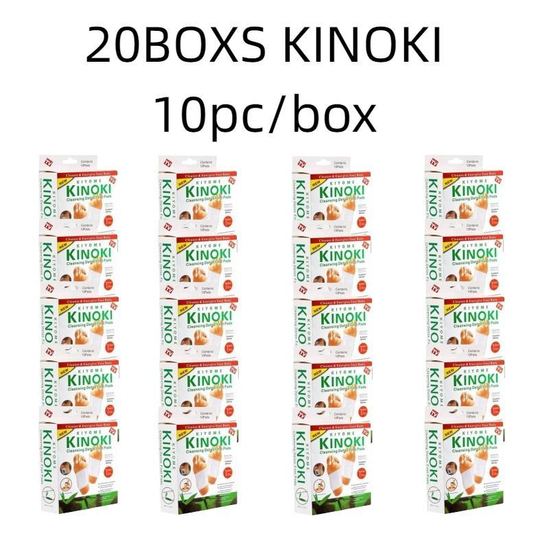 20BOX KINOKI 10pcs/1box pack Japanese Kinoki Detox Foot Pads Organic ...